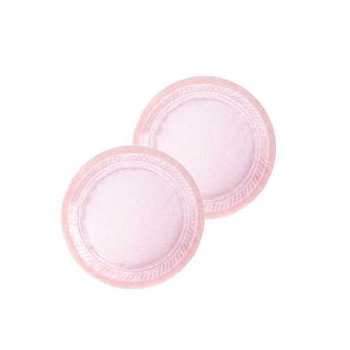 Kozmetički jastučići za nanošenje pudera u kamenu, 2 komada, Rozi ...