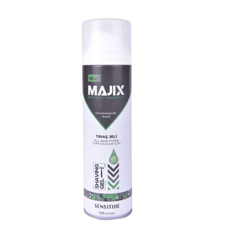 LIDER Gel za brijanje MAJIX Sensitive 200ml | Online prodaja | Ananas