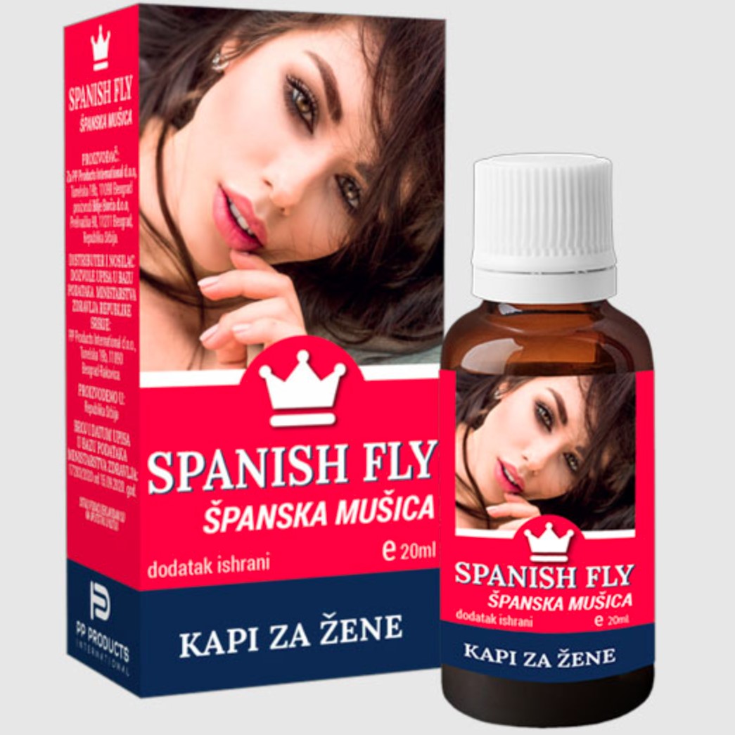 PP PRODUCTS Afrodizijak za žene Spanish Fly 20ml | Online prodaja | Ananas