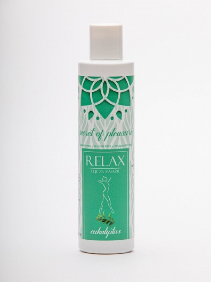 Relax Ulje za masažu, Eukaliptus, 200ml | Online prodaja | Ananas
