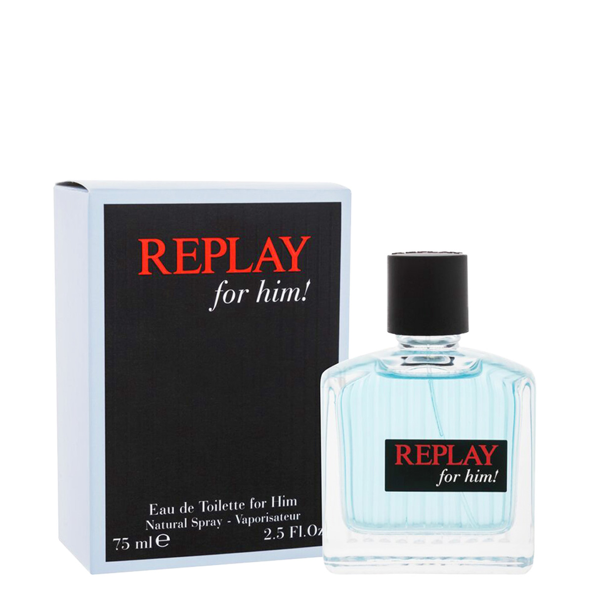 Replay Toaletna voda za muškarce For him EDT 75ml | Online prodaja | Ananas