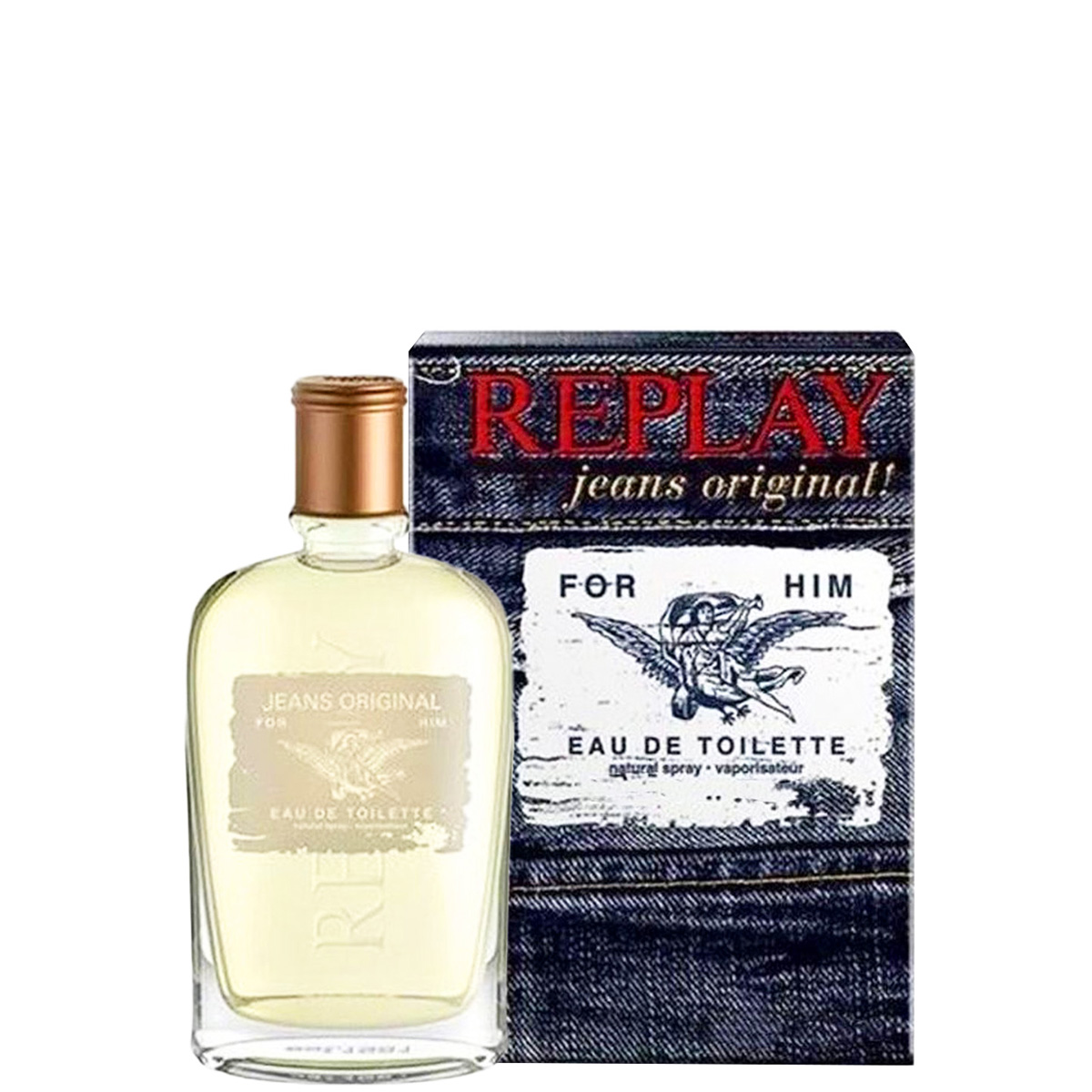 REPLAY Muška toaletna voda Jeans Original for Him 75ml | Online prodaja ...