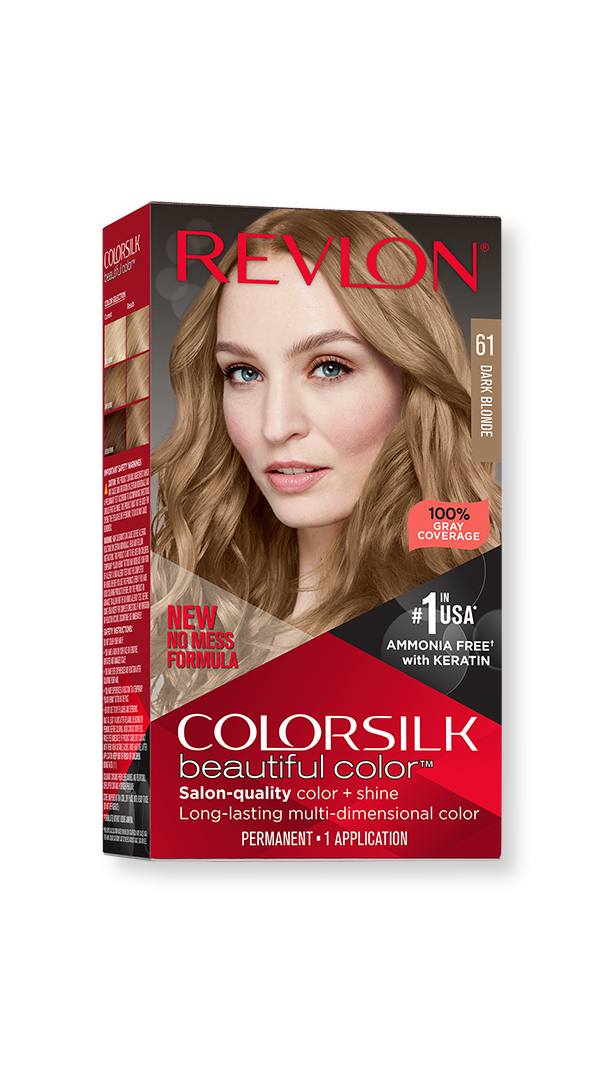 REVLON ColorSilk Beautiful Color™ Боја за Коса Dark Blonde 61 ...