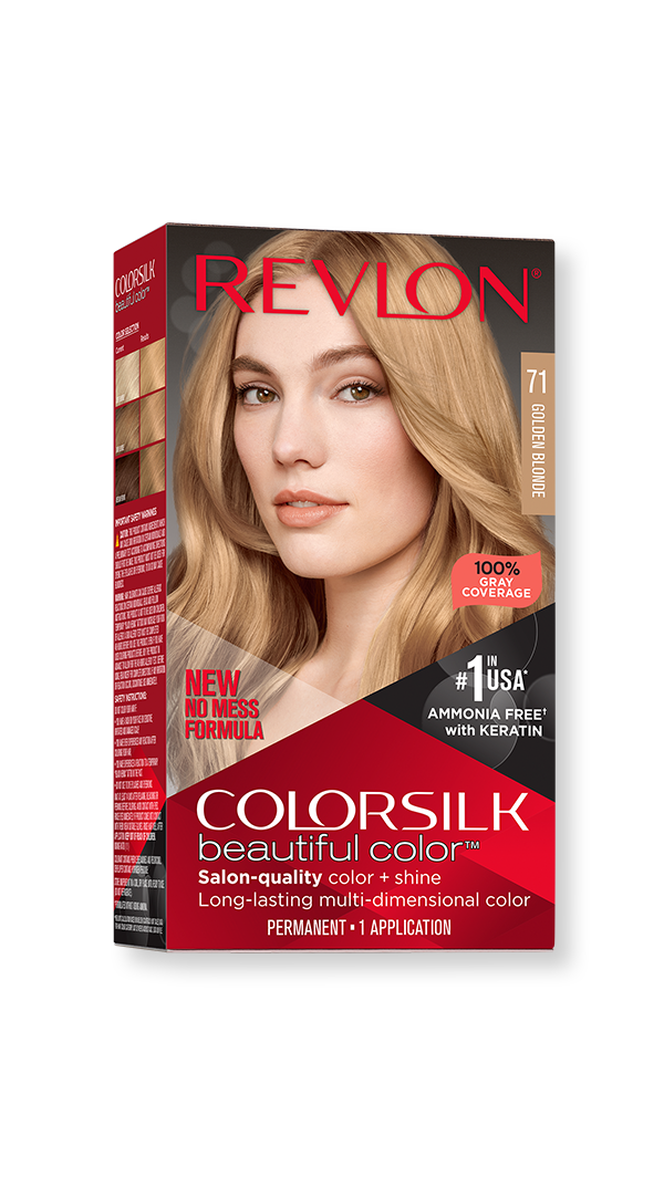 REVLON ColorSilk Beautiful Color™ Боја за Коса Golden Blonde 71 ...