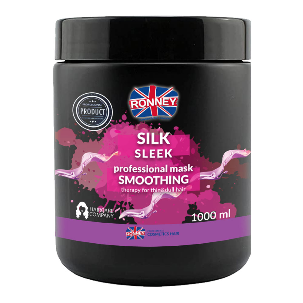 RONNEY Maska za tanku kosu Silk Sleek 1000ml | Online prodaja | Ananas