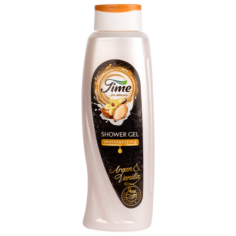 Time Gel za tuširanje Argan i vanila, 0.75l | Online prodaja | Ananas