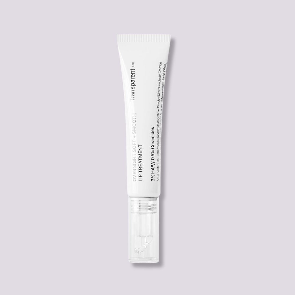 TRANSPARENT LAB Overnight soft + smooth lip treatment/ Ноќна маска за ...