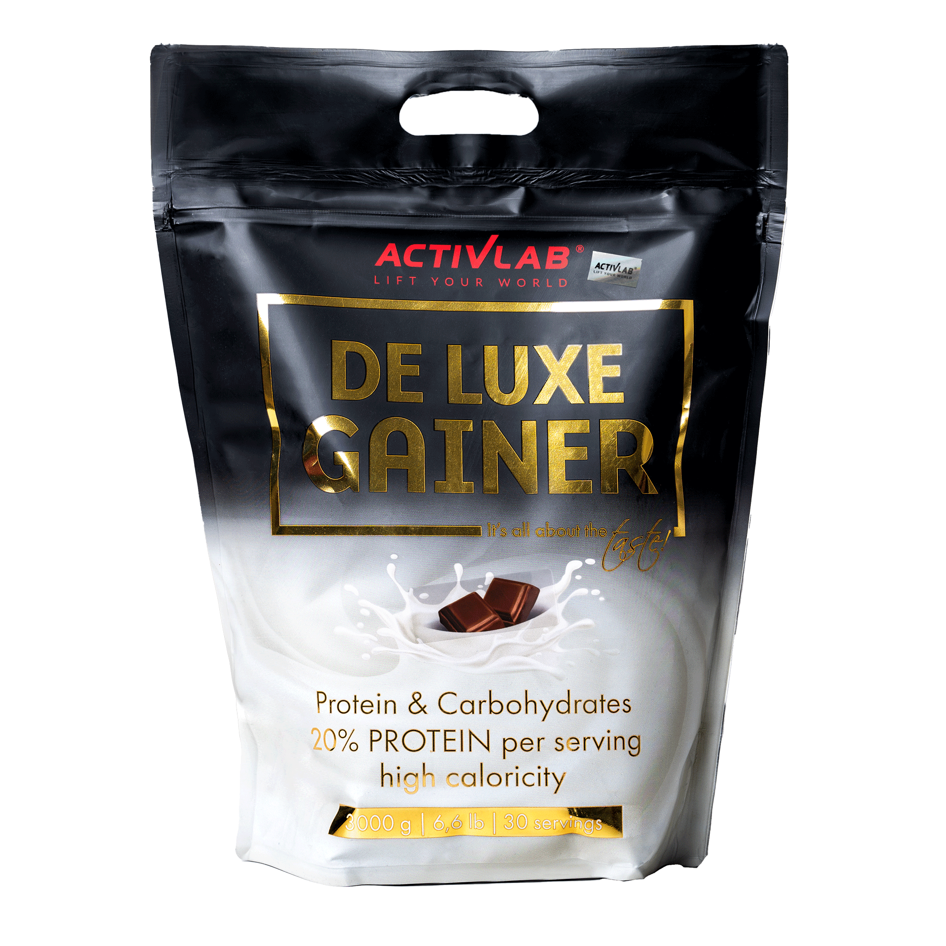Activlab Deluxe Gainer, Chocolate, 3kg | Online prodaja | Ananas