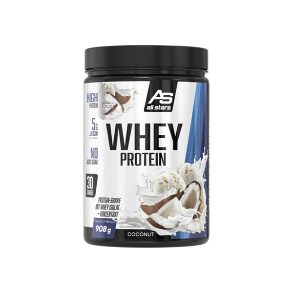 ALL STARS Whey protein Kokos, 908 g | Online prodaja | Ananas