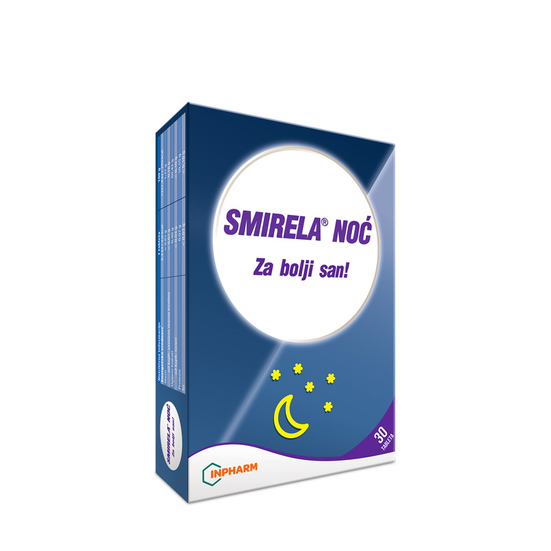 InPharm Smirela Noć 30 tableta | Online prodaja | Ananas