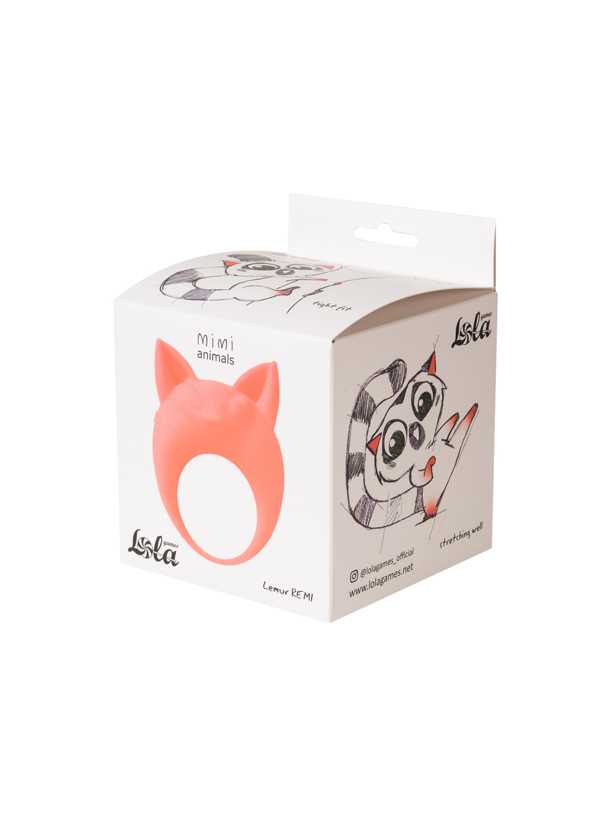 Lola games Vibro prsten MiMi Animals Lemur Remi | Online prodaja | Ananas