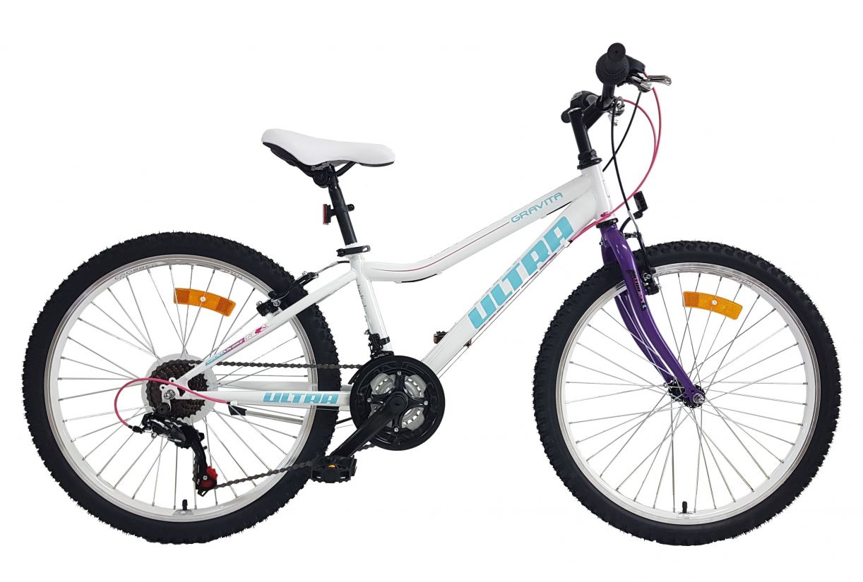 ULTRA Ženski bicikl Gravita 24" beli | Online prodaja | Ananas