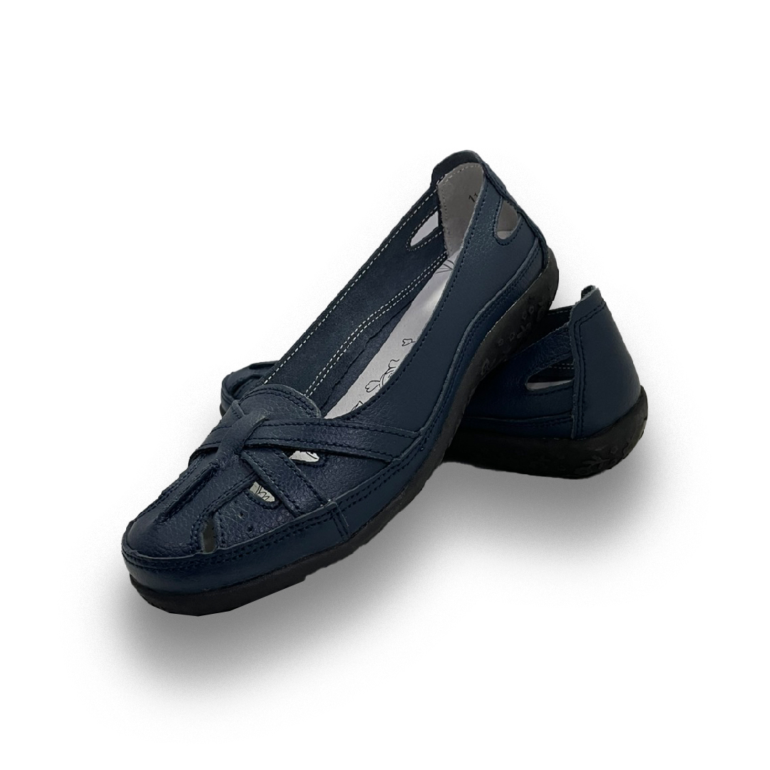 CherryTime Ženske baletanke, Kožne, Teget | Online prodaja | Ananas