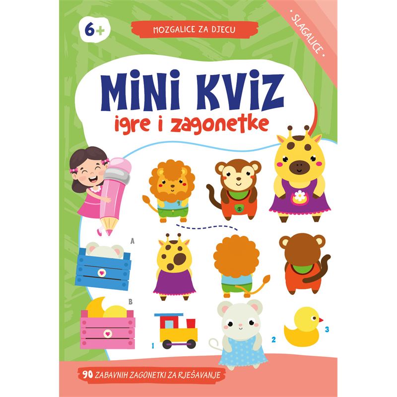 Odeon Kids Mozgalice za djecu mini kviz | Online prodaja | Ananas BiH
