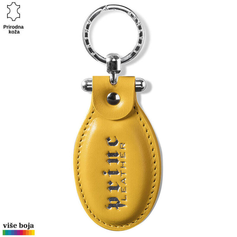 Princ Leather Kožni privezak, Žuti | Online prodaja | Ananas