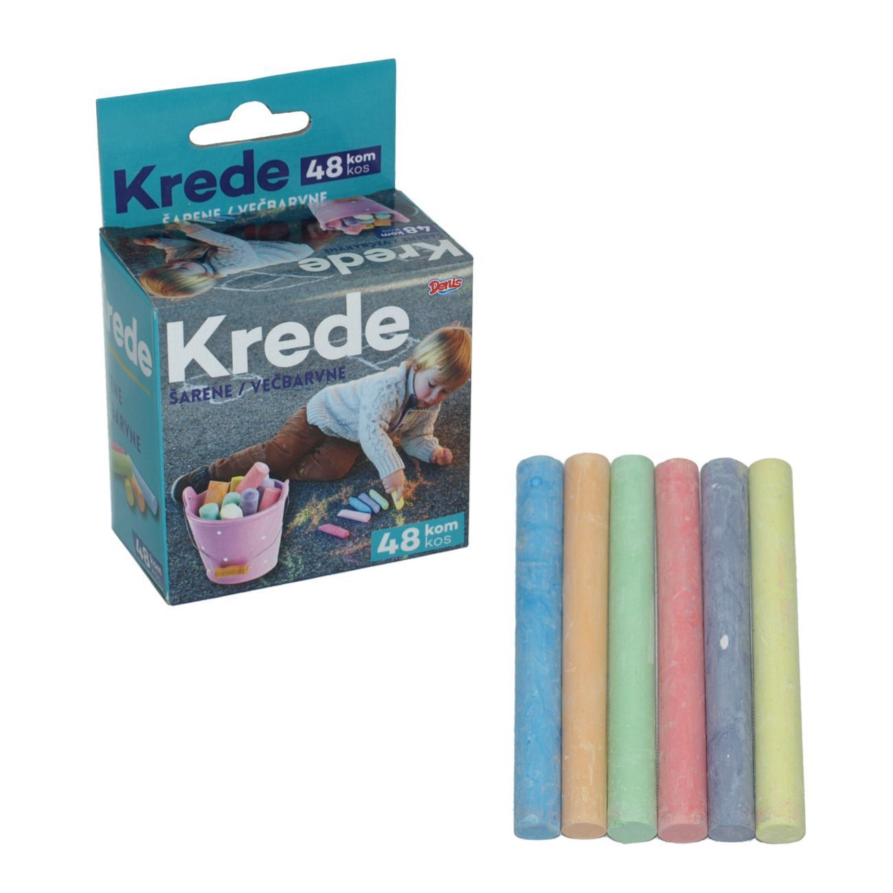 DENIS TOYS Set krede u boji 48/1 | Online prodaja | Ananas BiH