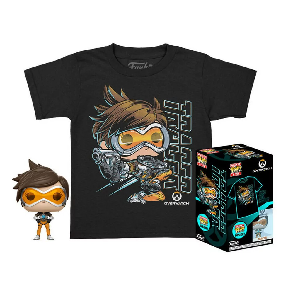 FUNKO Set figurica + majica PKT POP&Tee: Ovewatch - Tracer (KD ...