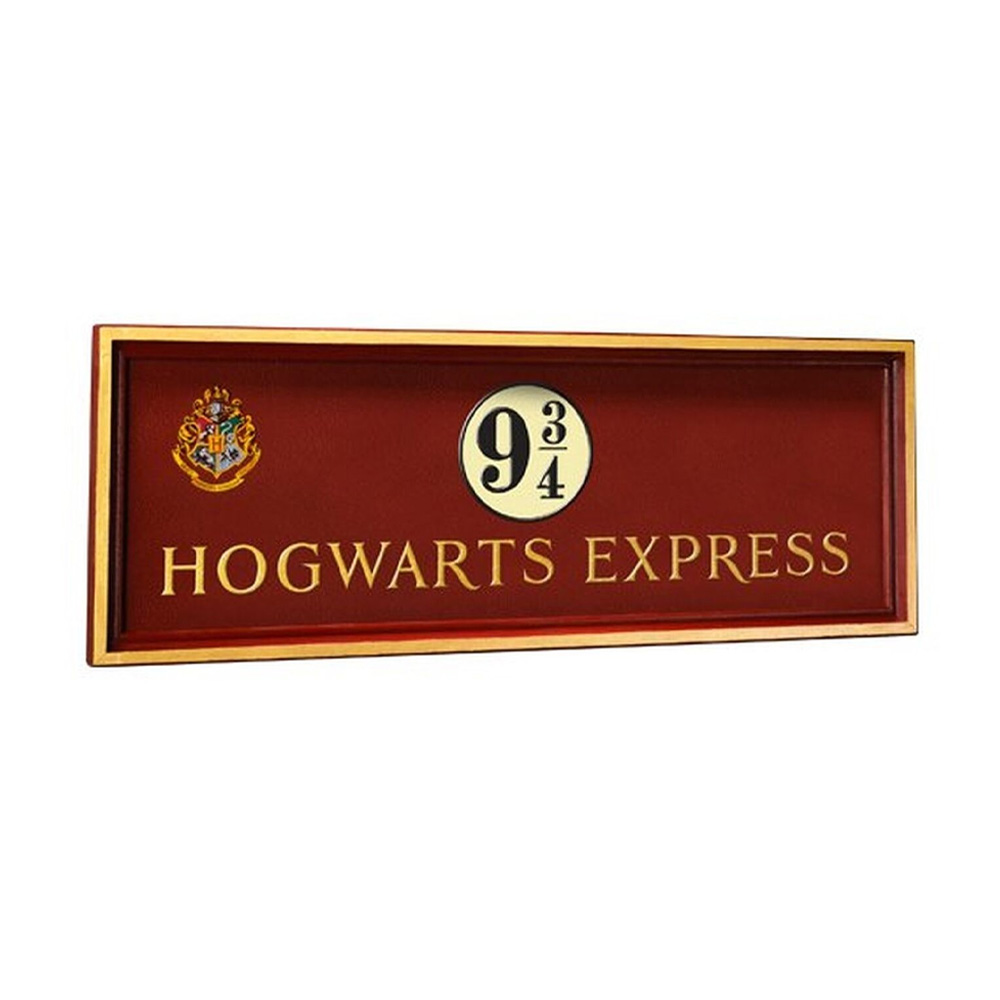 NOBLE COLLECTION Replika znaka Harry Potter Hogwarts 9 3/4 Sign ...