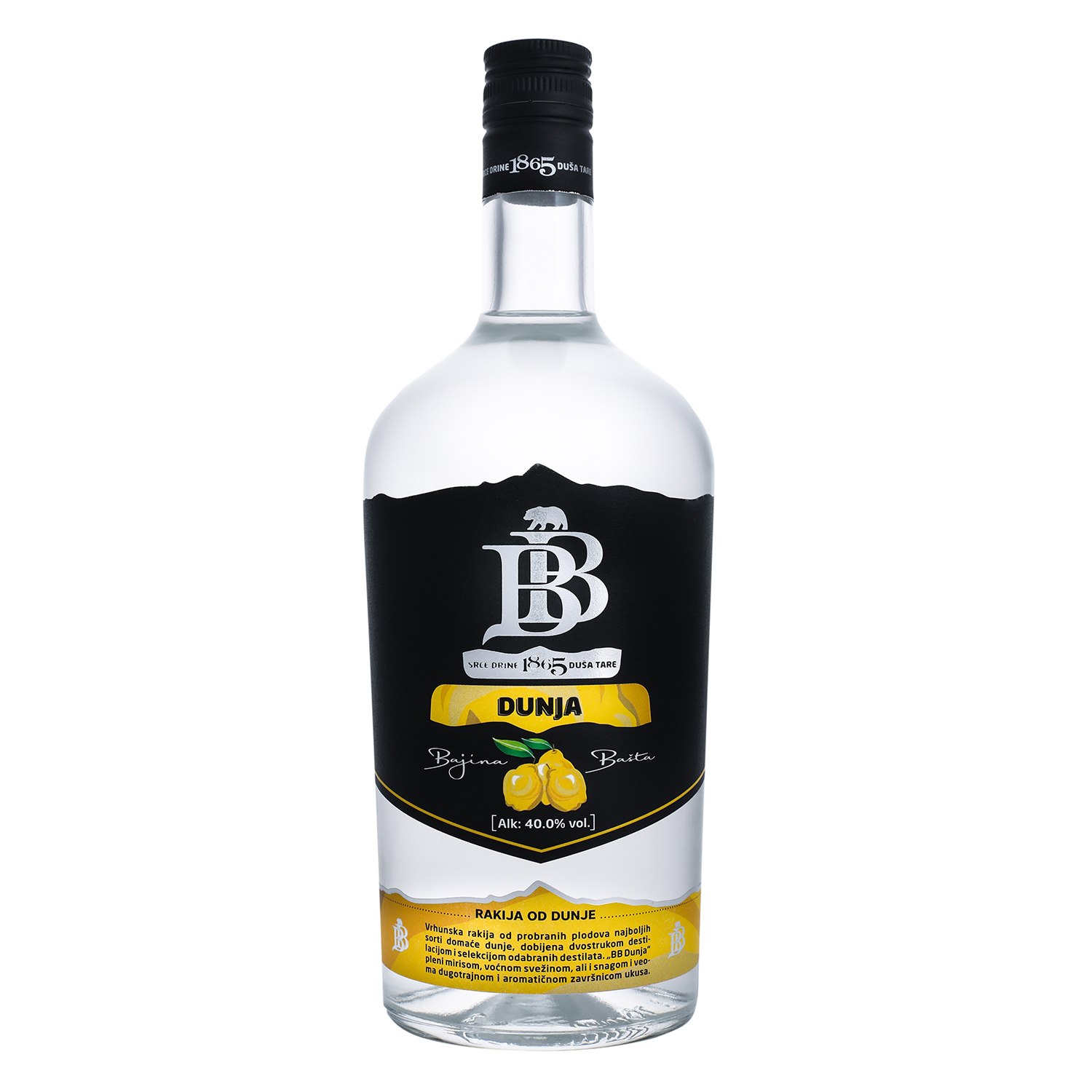BB Klekovača Rakija, Dunja, 1l | Online prodaja | Ananas