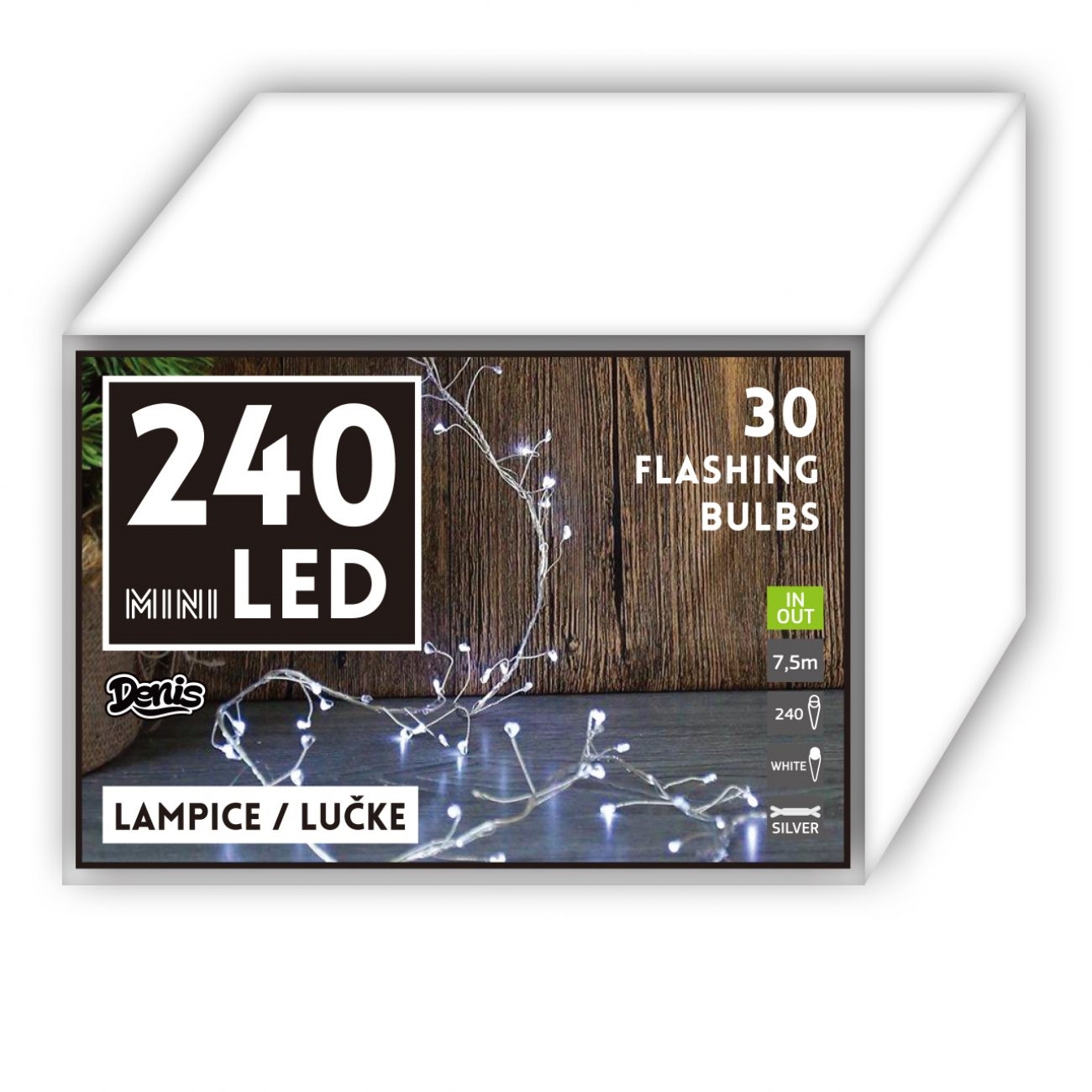 DENIS Mini LED lampice 240L 30 flash | Online prodaja | Ananas
