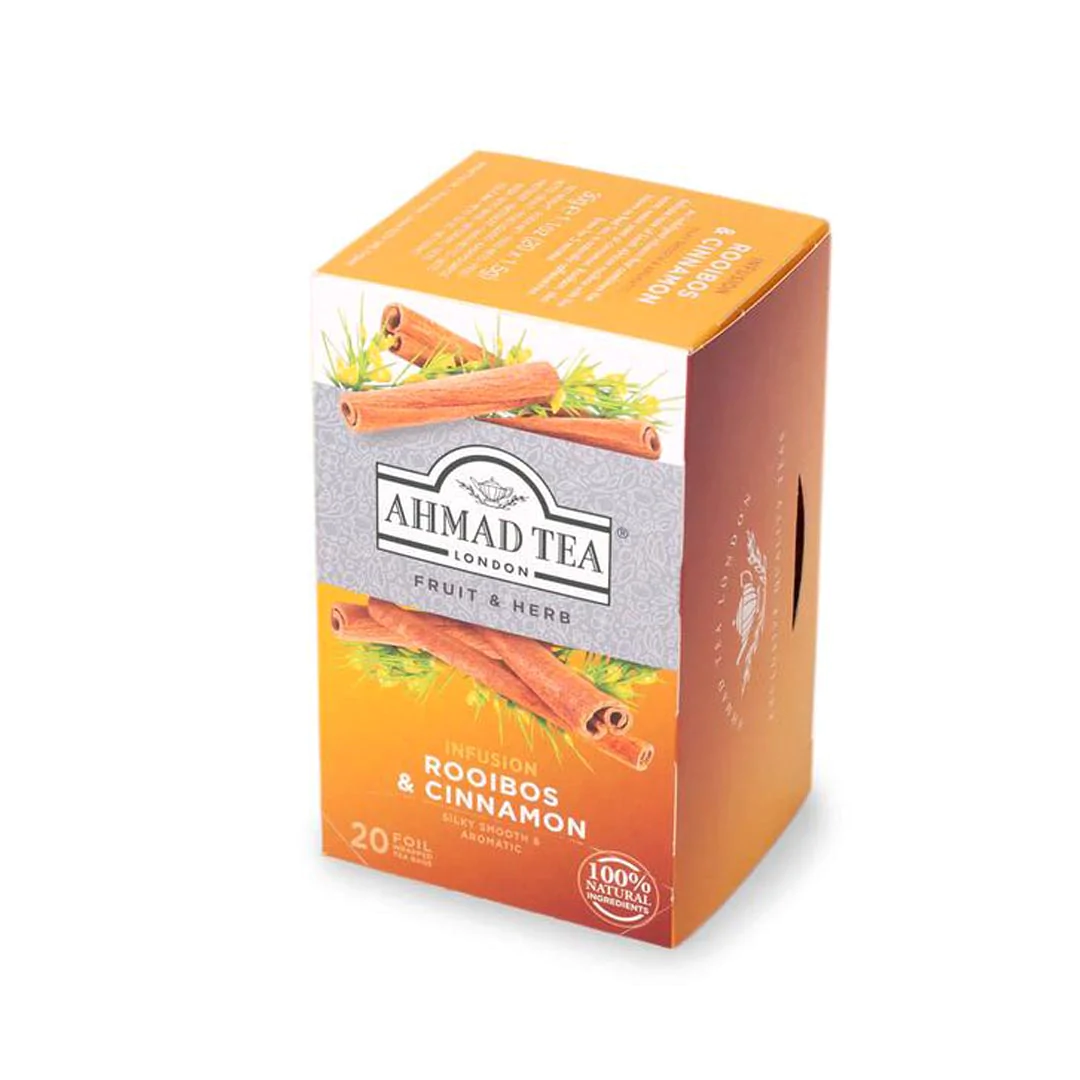 AHMAD TEA Čaj Rooibos & Cinnamon 20/1 | Online prodaja | Ananas