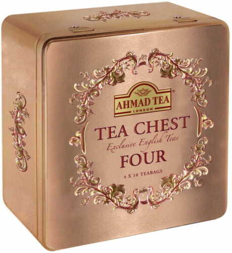 AHMAD TEA Kutija sa čajevima Tea Chest Box 4x10/1 | Online prodaja | Ananas