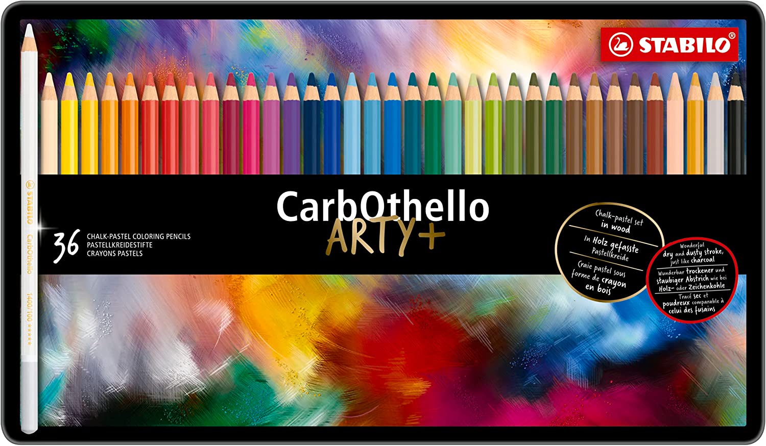 STABILO Drvene bojice CarbOthello Arty 36/1 | Online prodaja | Ananas