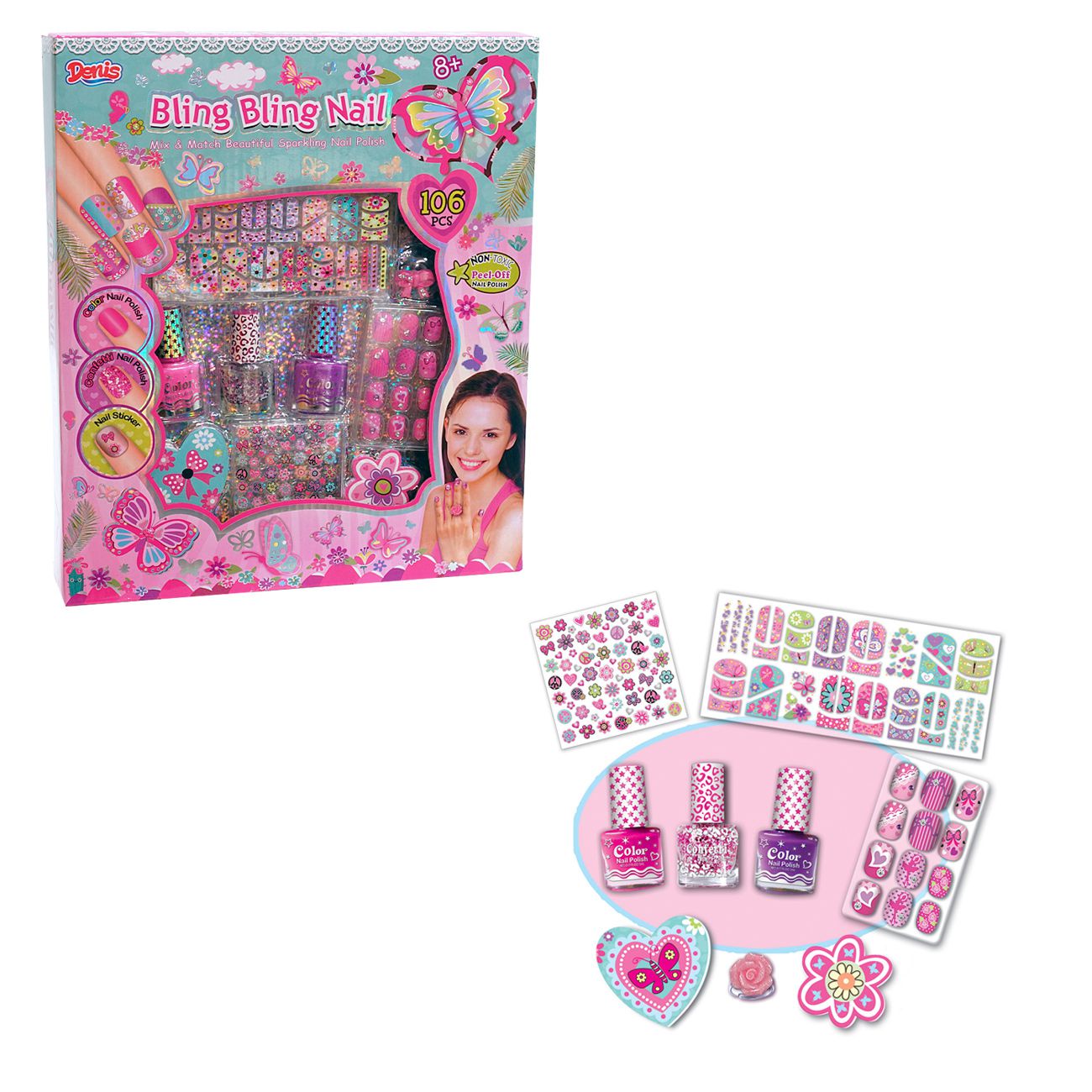 DENIS Set za manikir roze | Online prodaja | Ananas