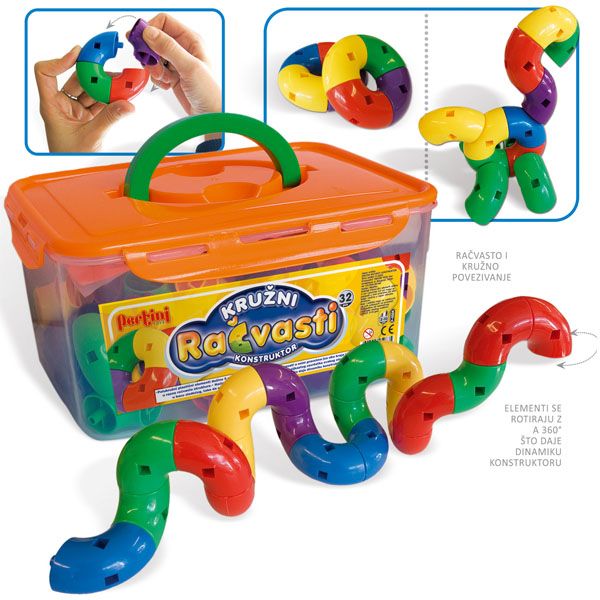 PERTINI Kružni račvasti konstruktor | Online prodaja | Ananas