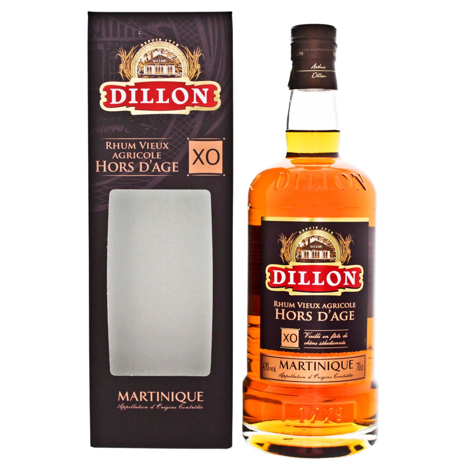 DILLON Rum Hors d'Age XO alk. 43%, 0.7 l | Online prodaja | Ananas