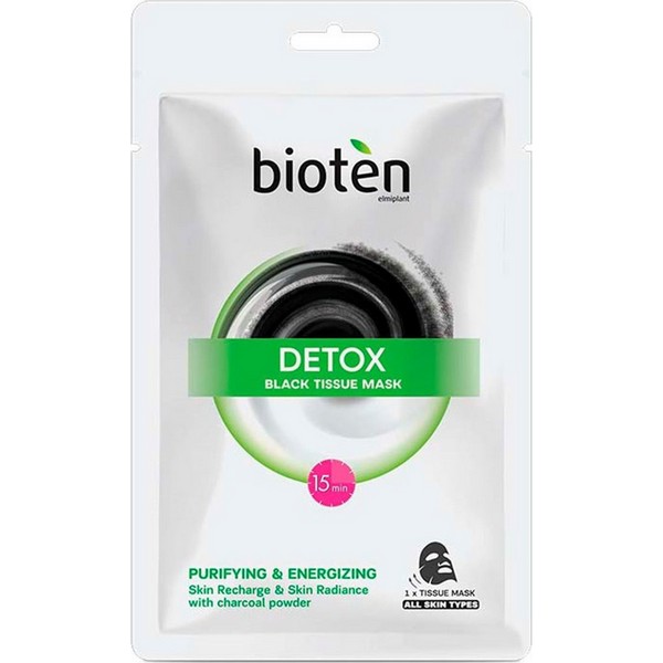 BIOTEN Маска за лице во ткиво DETOX 20 ml | Најголема онлајн продавница ...