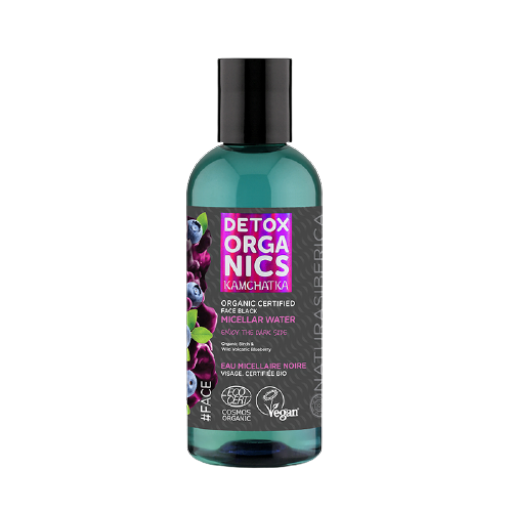 NATURA SIB Detox kamchatka black мицеларна вода со активен јаглен - 170 ...