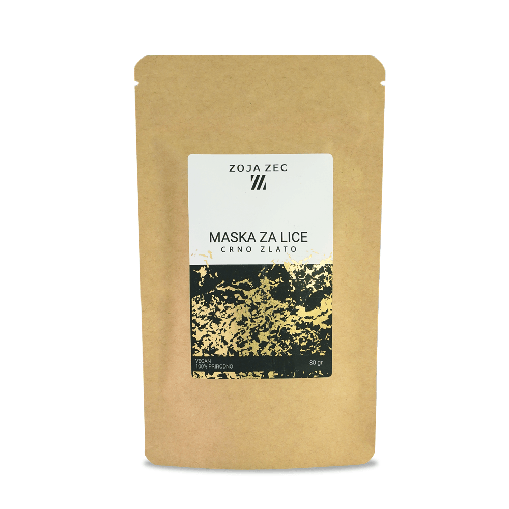 ZOJA ZEC Maska za lice crno zlato 100g | Online prodaja | Ananas