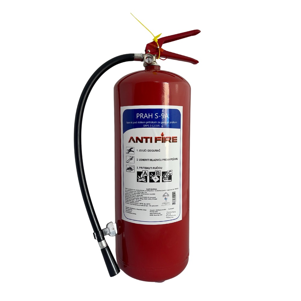 ANTIFIRE Protivpožarni aparat S-9A | Online prodaja | Ananas