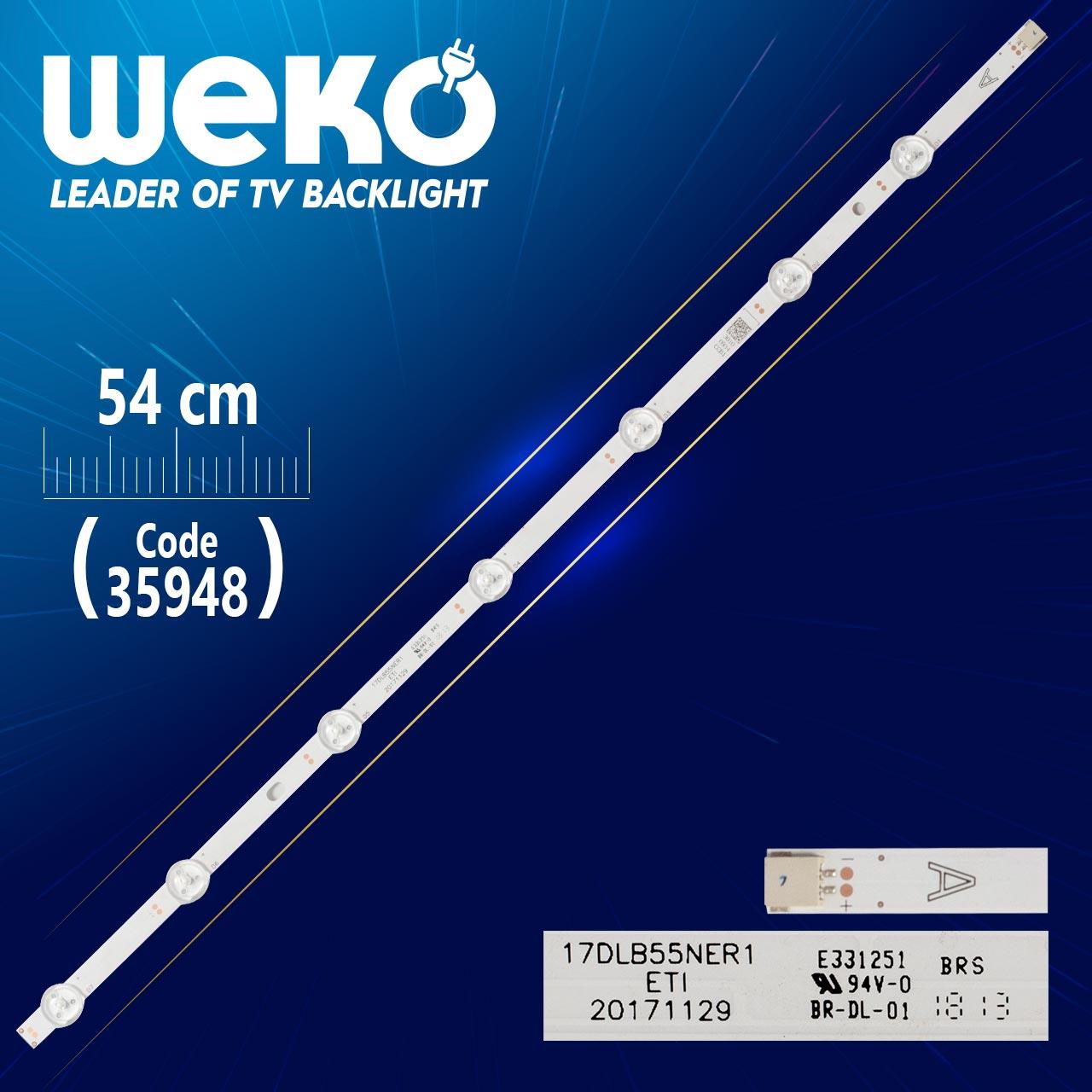 LED Лента - WK-35948 VESTEL 55" 17DLB55NER1 A 7 LED 54 CM | Најголема онлајн продавница во ...