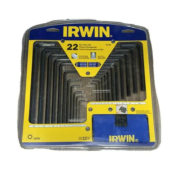 Set inbusa HEX kratki+dugi (22kom) 10760 IRWIN | Online prodaja | Ananas
