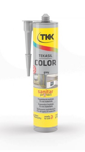 TKK Silikon Tekasil Color, 300ml, Sivi | Online prodaja | Ananas