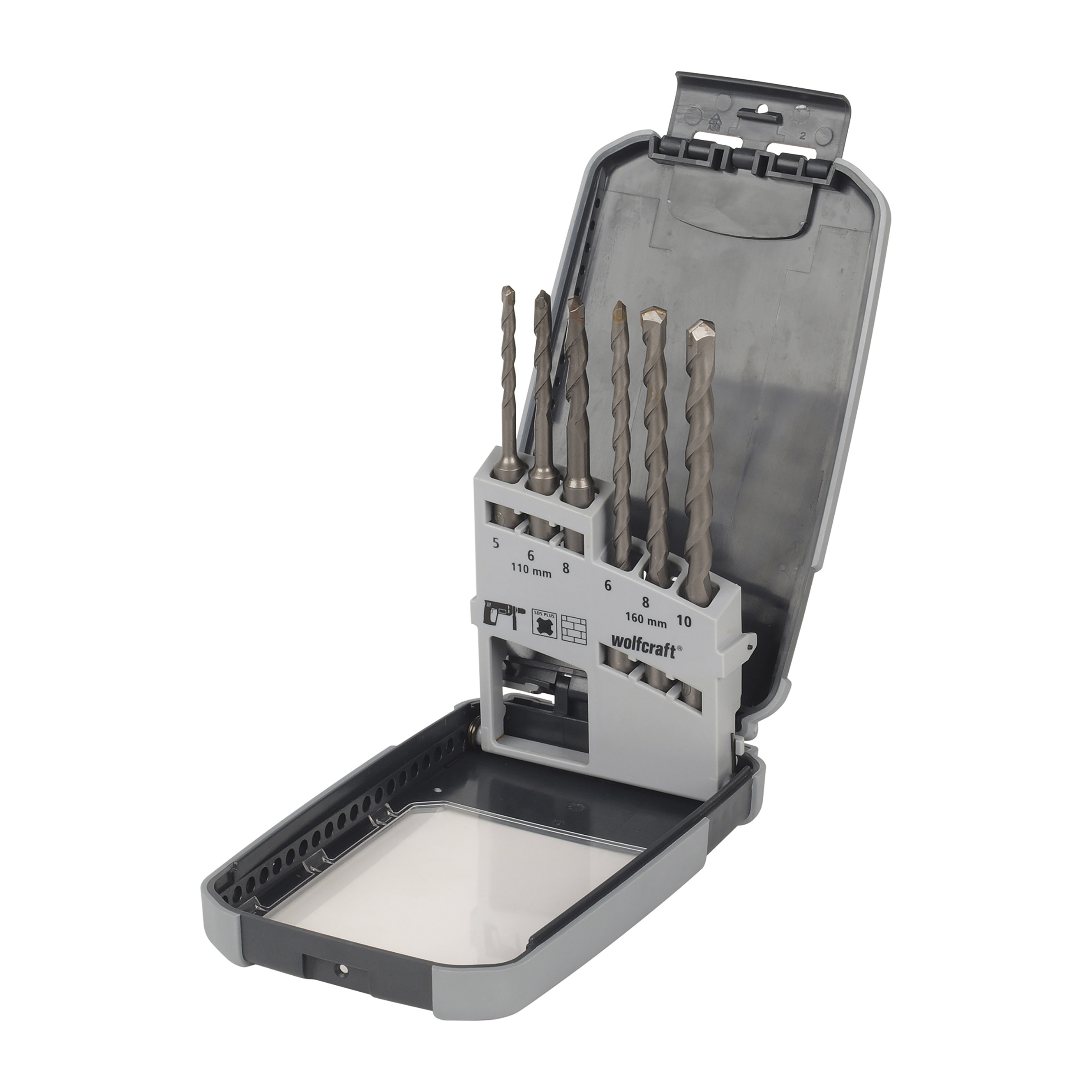 WOLFCRAFT Set burgija za beton HM 6/1 7113000 | Online prodaja | Ananas