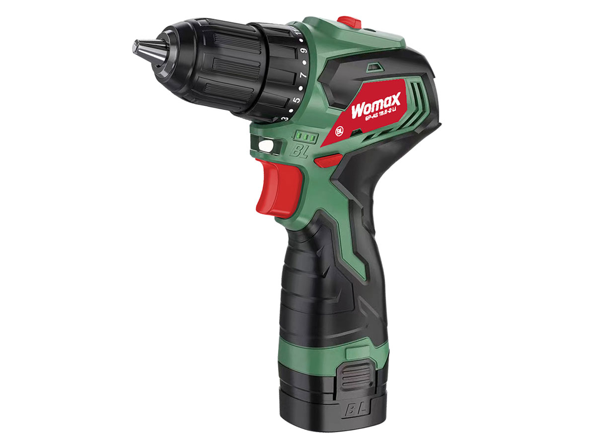 Womax GP-AS 16.8-2 LI Akumulatorska bušilica, 16.8V, 2x 2Ah | Online prodaja | Ananas