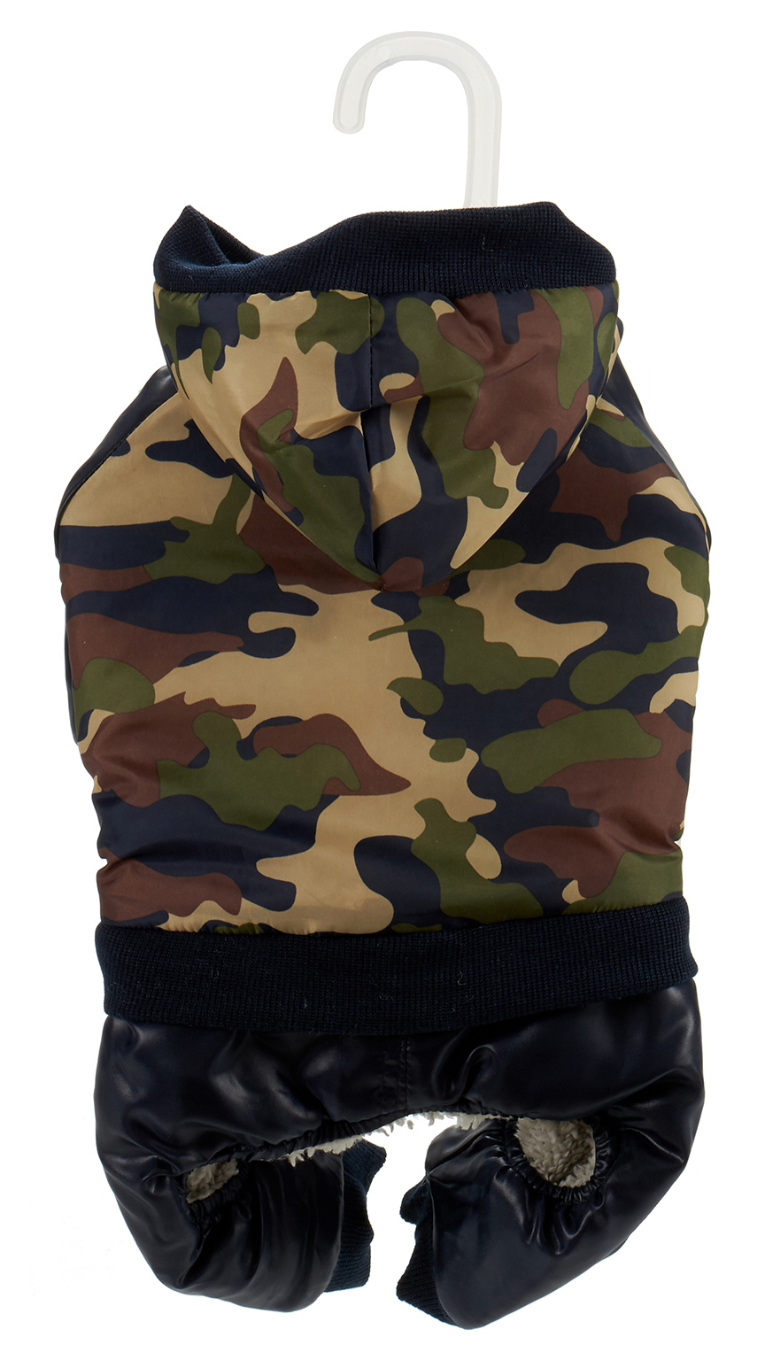 MASCOW Odelce za pse sa kapuljačom S maskirno teget-zeleno | Online ...