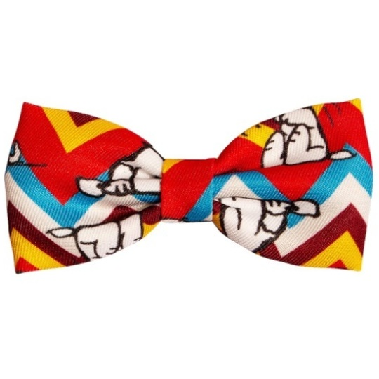 ZOOZ PETS Leptir mašna za kućne ljubimce Snoopy Zigzag M/L šarena ...