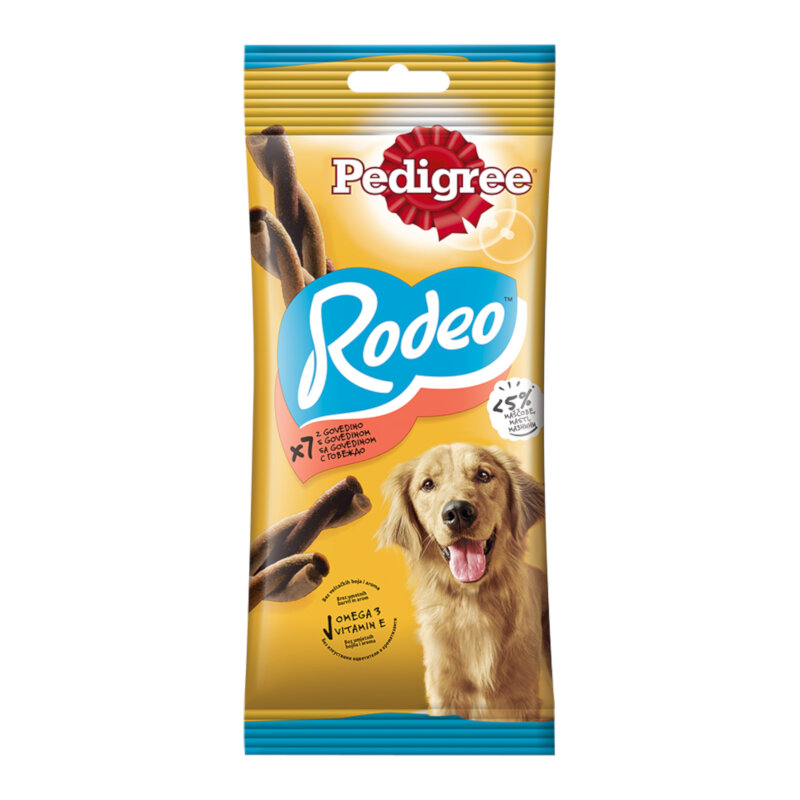 PEDIGREE Rodeo 7 kom Govedina 123g | Online prodaja | Ananas