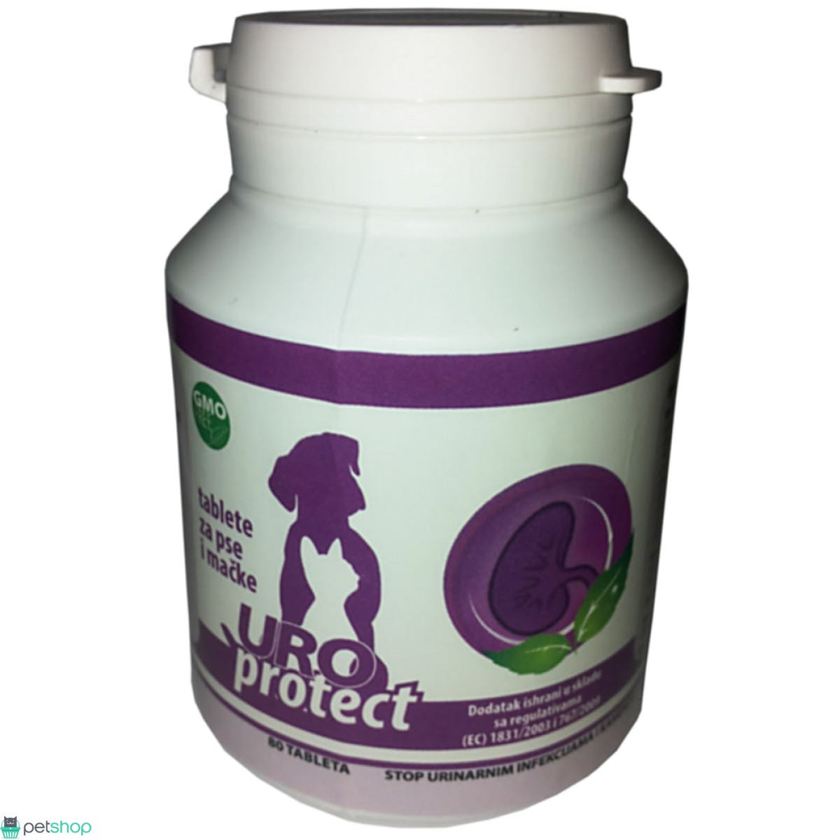 Uroprotect teblete za urinarne infekcije i kamenac za pse i mačke 80 ...
