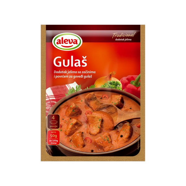 Aleva Dodatak za goveđi gulaš, 50g | Online prodaja | Ananas