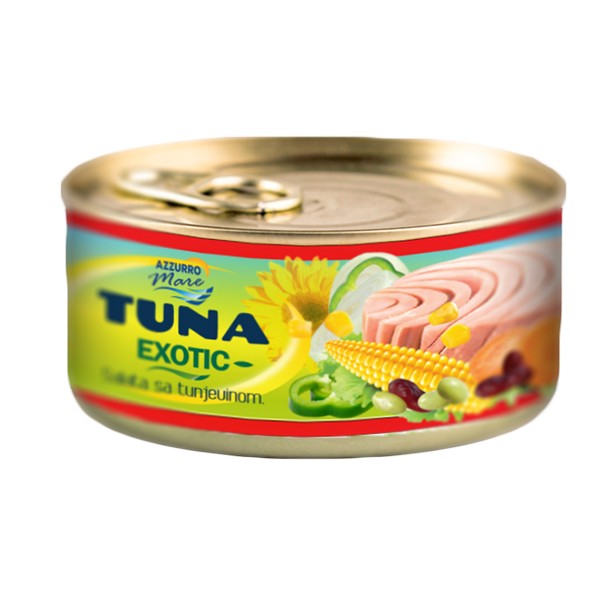 AZZURRO MARE Tuna salata Exotic 160g | Online prodaja | Ananas