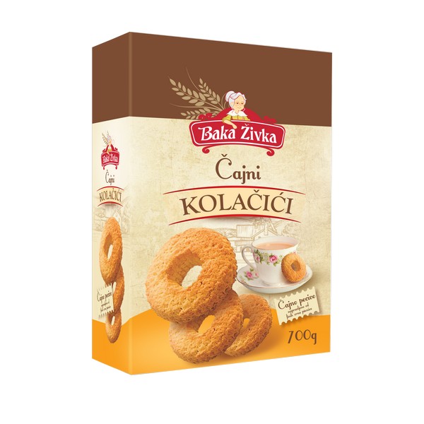 BABA ŽIVKA Čajni kolutići 700g | Online prodaja | Ananas