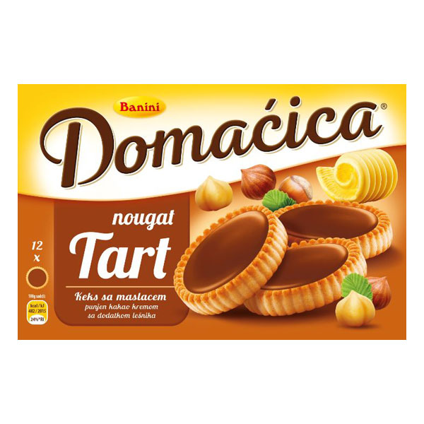 BANINI DOMACICA Biskvit tart NUGAT 210g | Online prodaja | Ananas