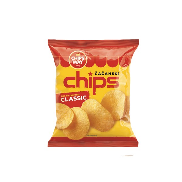 CHIPS WAY Nelt Čips Classic, 40g | Online prodaja | Ananas