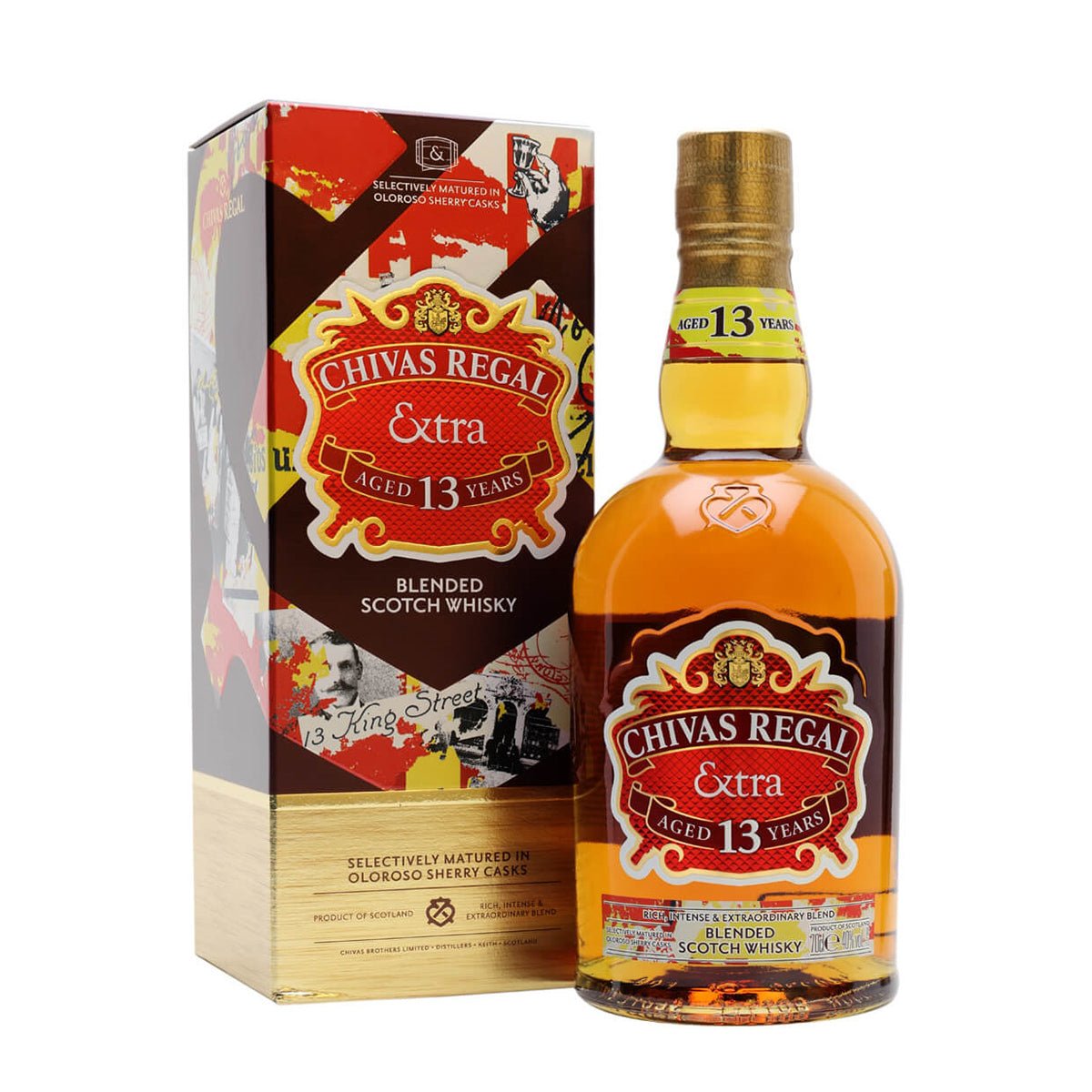 Chivas Regal Extra 13 Years Old Oloroso Sherry Cask Finish Viski, 0.7l ...