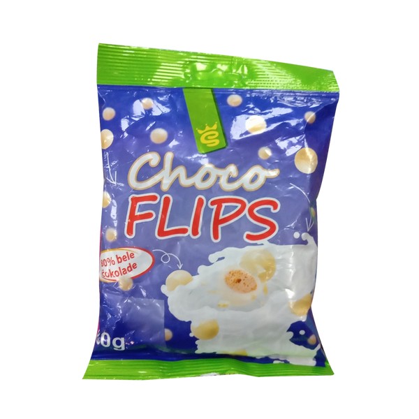 CHOCO FLIPS So Tasty Beli 40g | Online prodaja | Ananas